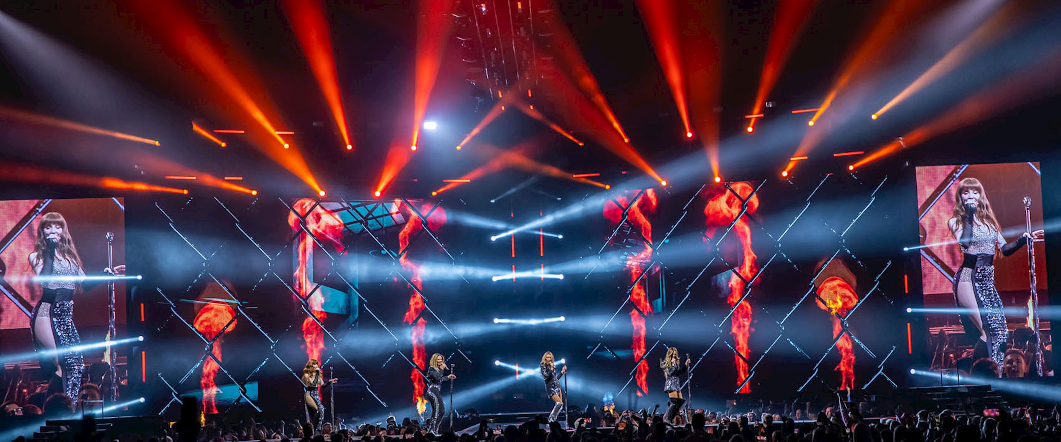 Girls Aloud Tour - PRG | Empresa de tecnología para eventos